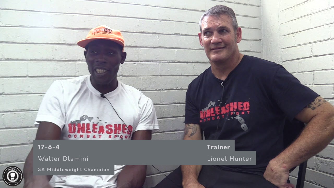 Walter Dlamini - Post Fight - "Hopkins was a world champion at 49 years ...