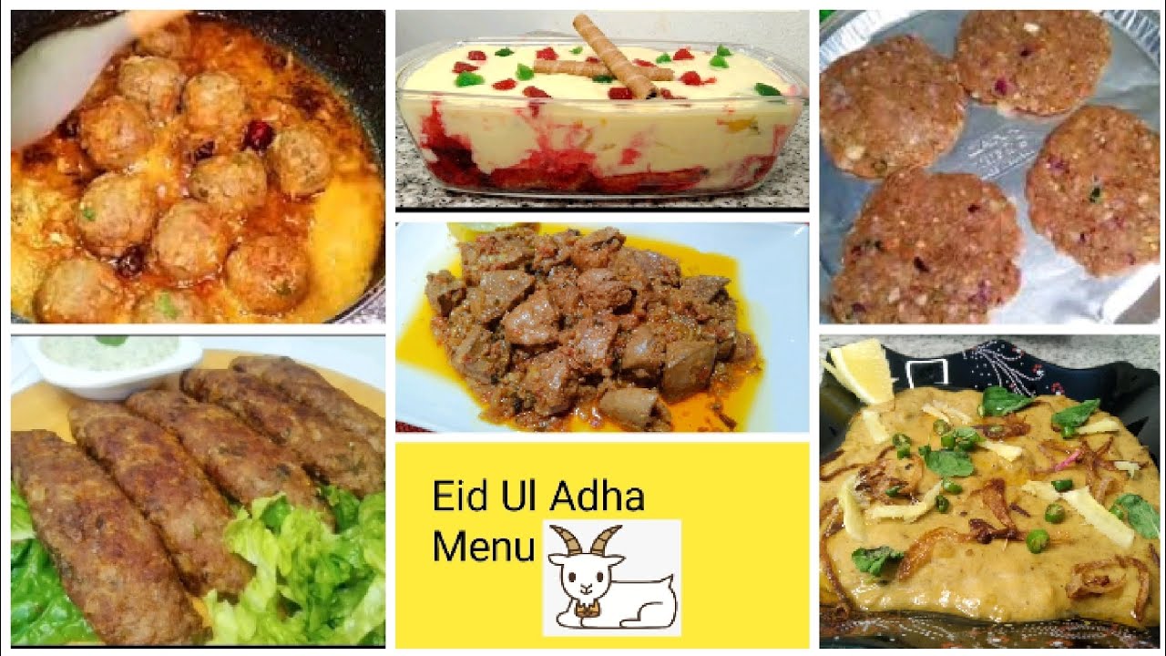 Eid Ul Adha Complete Menu 2023 By Just Eat It/بکرا عید کا مکمل مینو ...