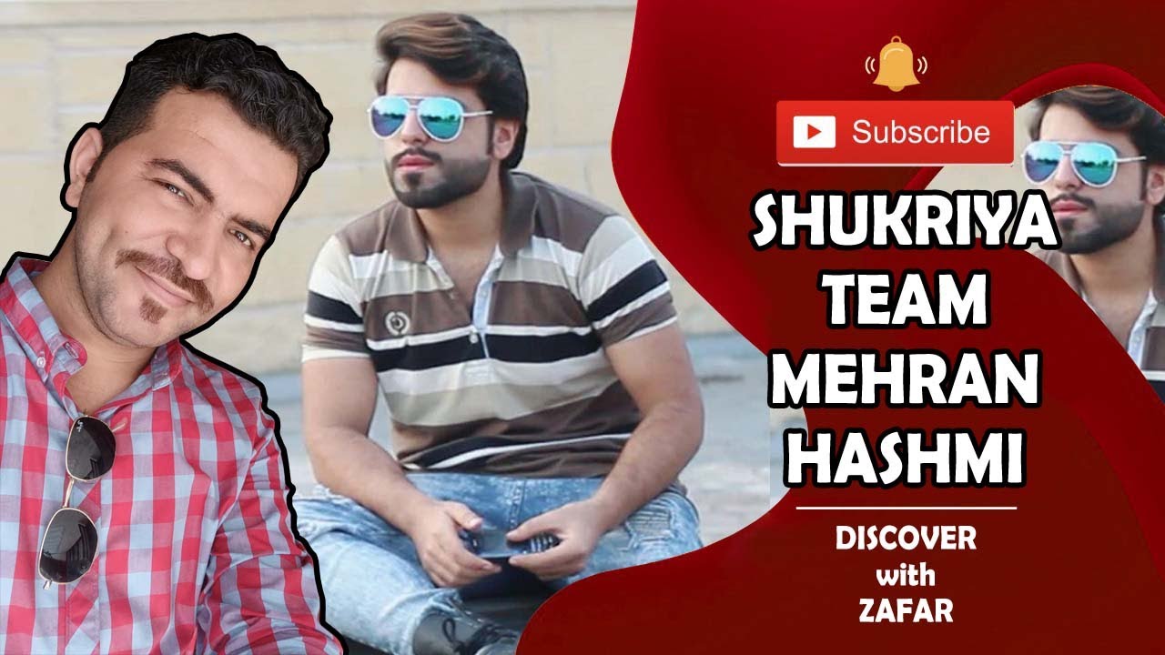 Shukriya Team Mehran Hashmi | Discover with Zafar | Vlog 07 - YouTube