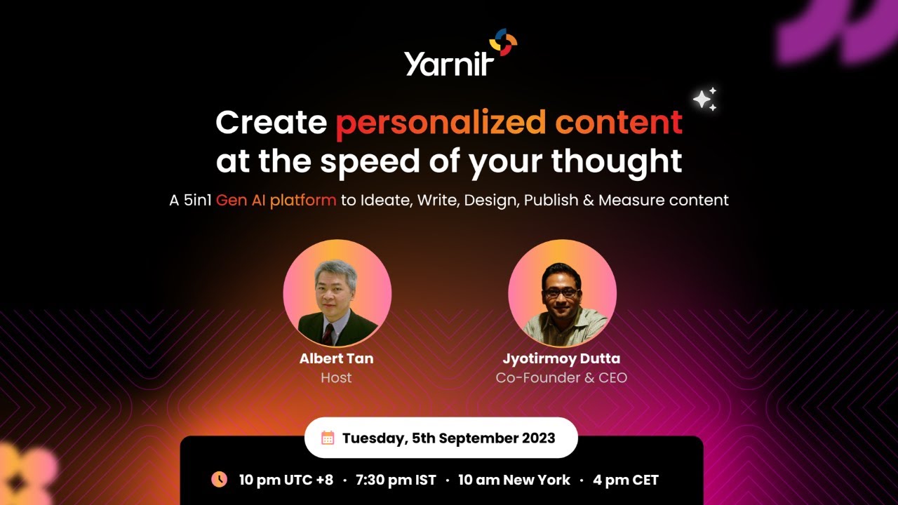 Yarnit Review,Demo,Tutorial ~ A 5-in-1 Generative AI Platform To Ideate,Write,Design,Publish ...