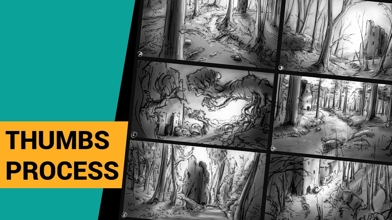 Environment Thumbnailing for Concept Art Process - YouTube