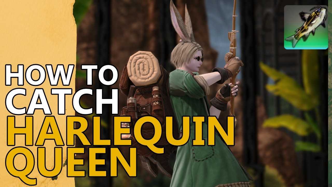 How to Catch Harlequin Queen in FFXIV - YouTube