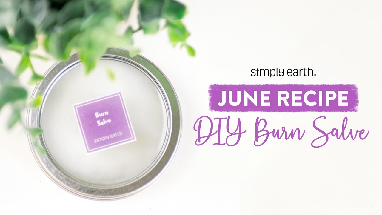 DIY Burn Salve For Relief And Healing - YouTube