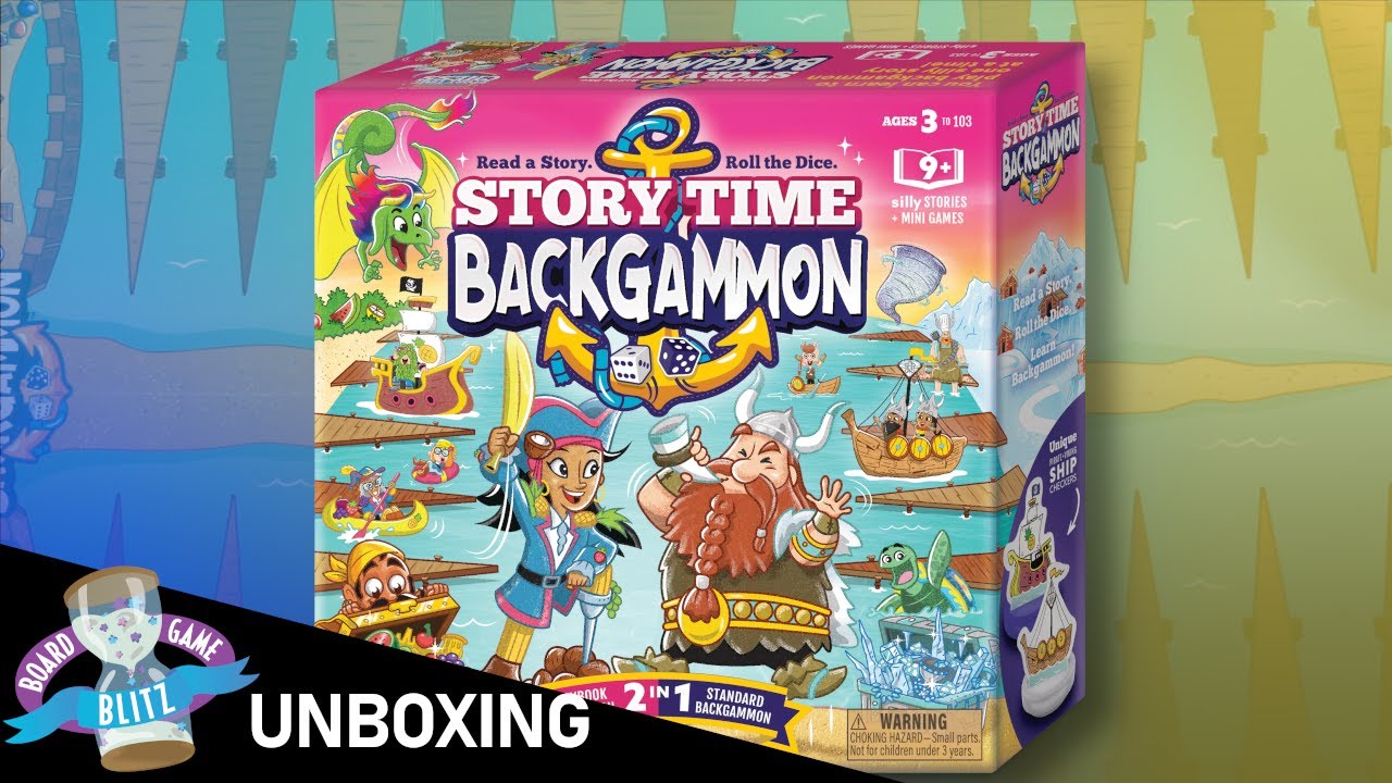 Story Time Backgammon | Unboxing - YouTube