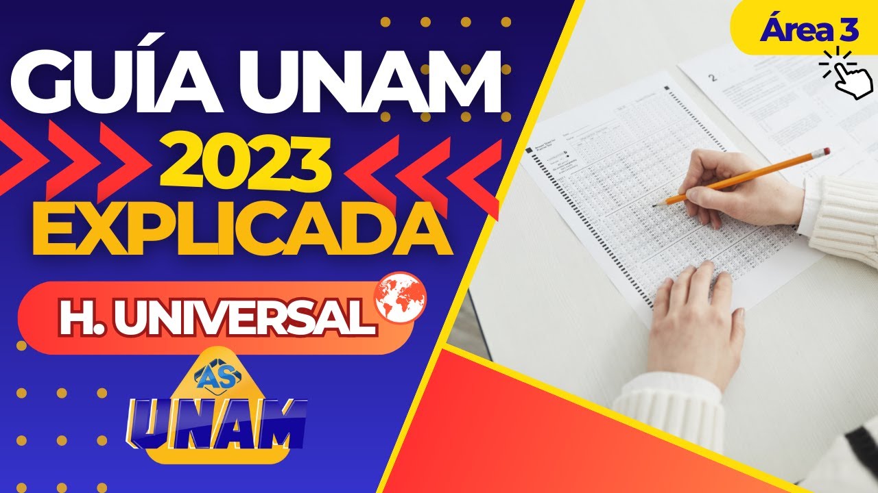 Guía UNAM 2023 EXPLICADA: Historia Universal (Área 3) - YouTube