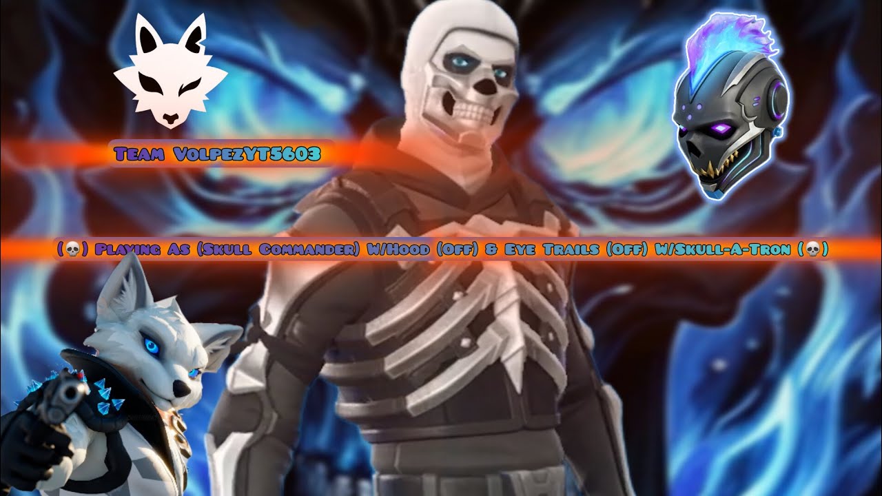 (💀) Playing As (Skull Commander) W/Hood (Off) & Eye Trails (Off) W ...