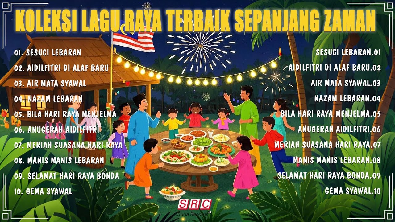 Lagu Raya 2025 🎶 20 Koleksi Aidilfitri Terbaik 💖 Nostalgia & Evergreen ...