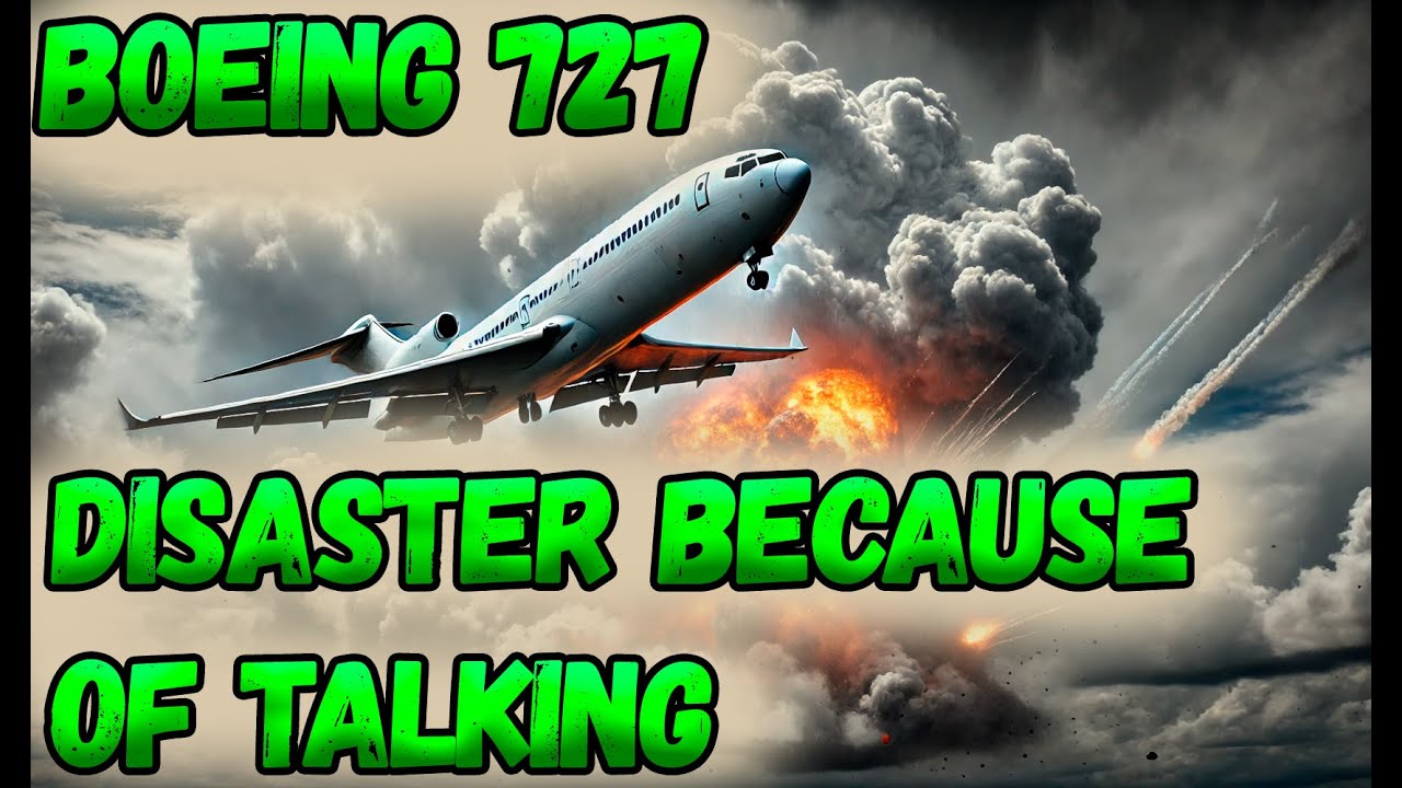 DISASTER BECAUSE OF TALKING. Boeing 727 crash - YouTube
