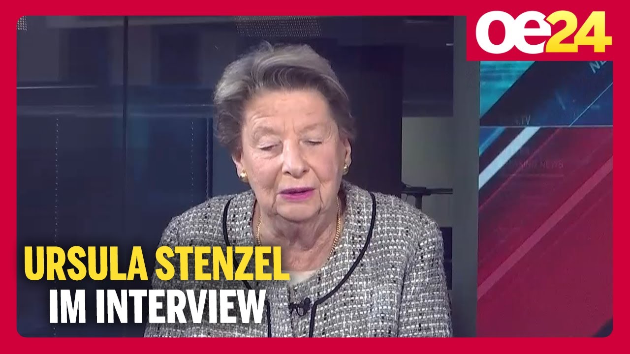 Ursula Stenzel | Koalition steht: Ampel präsentiert Programm - YouTube
