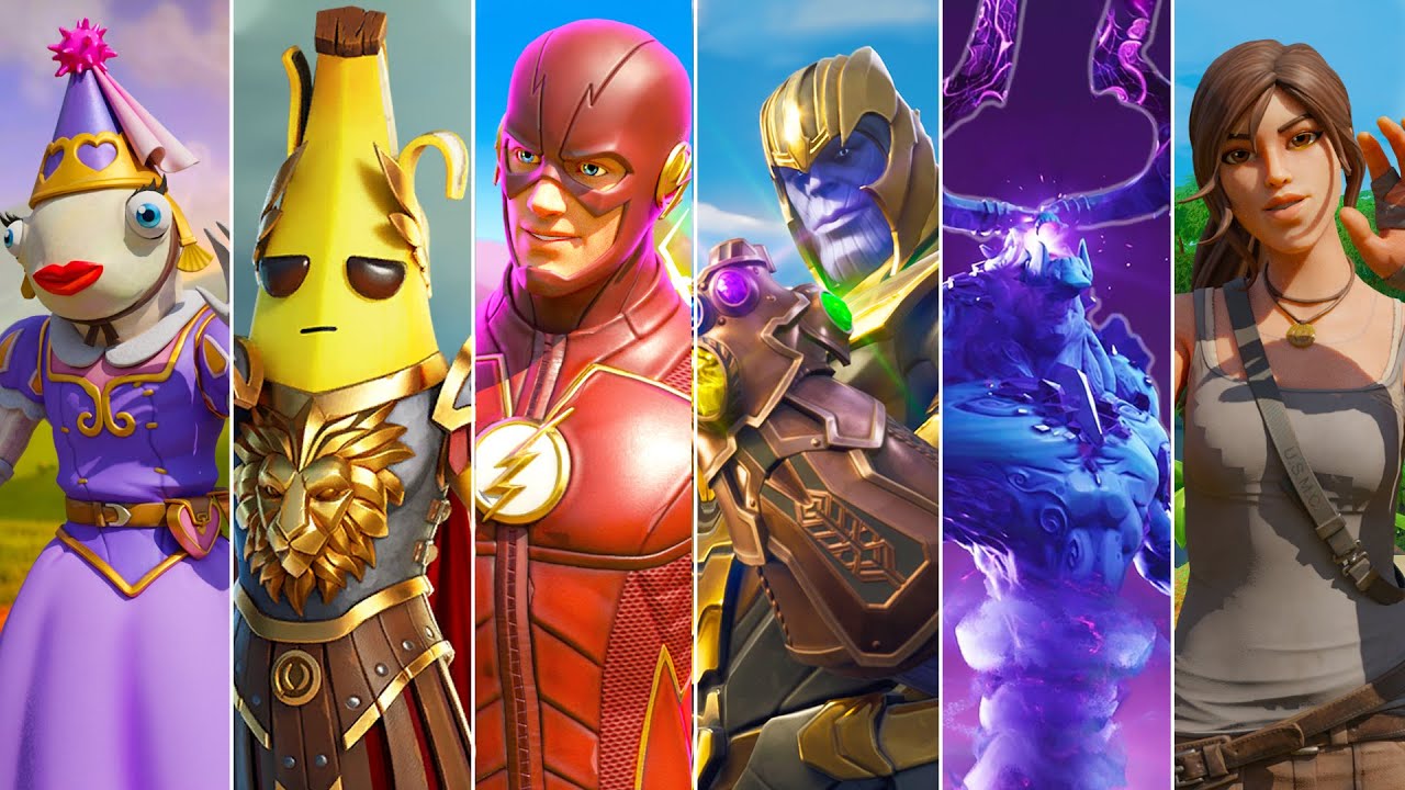 All Fortnite Cinematic Trailers, Crossover, Shorts & Cutscenes Movie ...