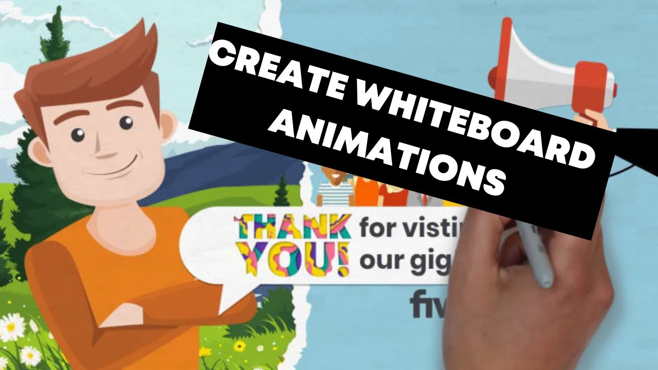 whiteboard animation - create a colorful whiteboard animation explainer ...