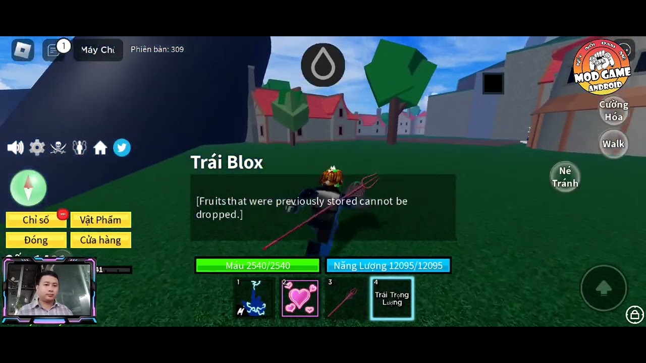 Script blox fruit v13 | random fruit , auto farm , auto farm mastery ...