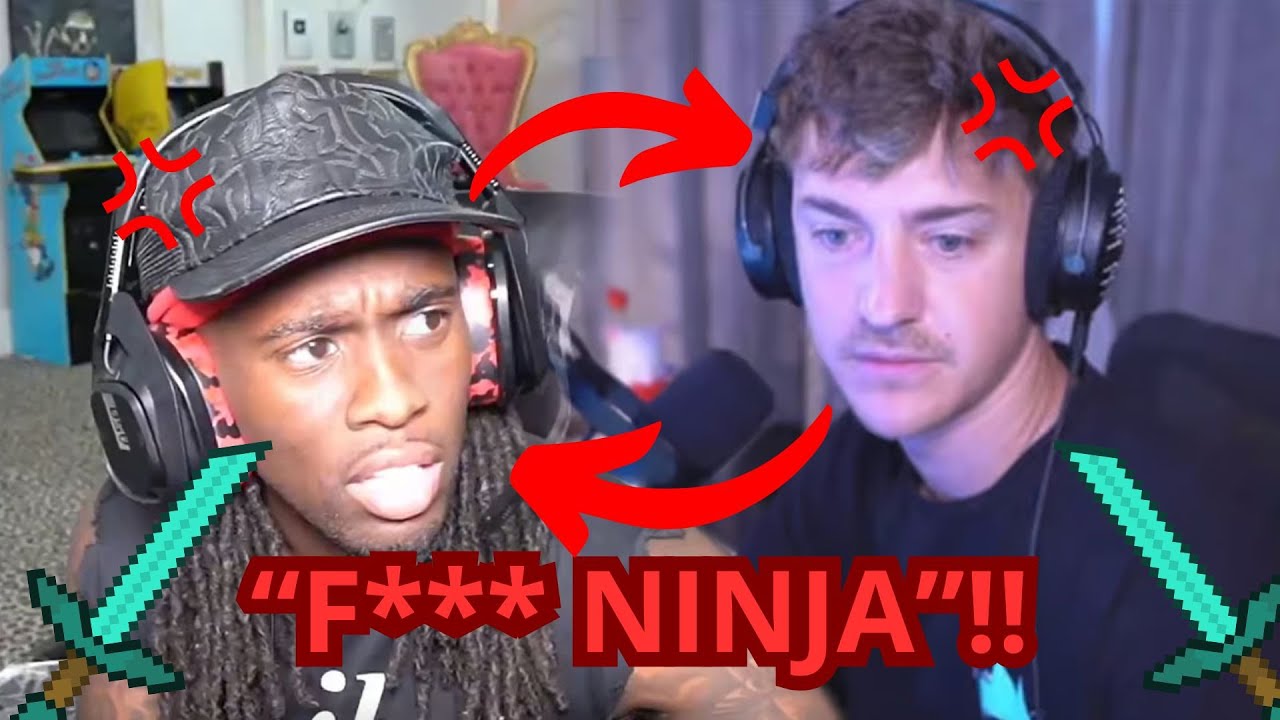 Kai Cenat Blasts Ninja Over Minecraft Marathon Criticism: Drama ...