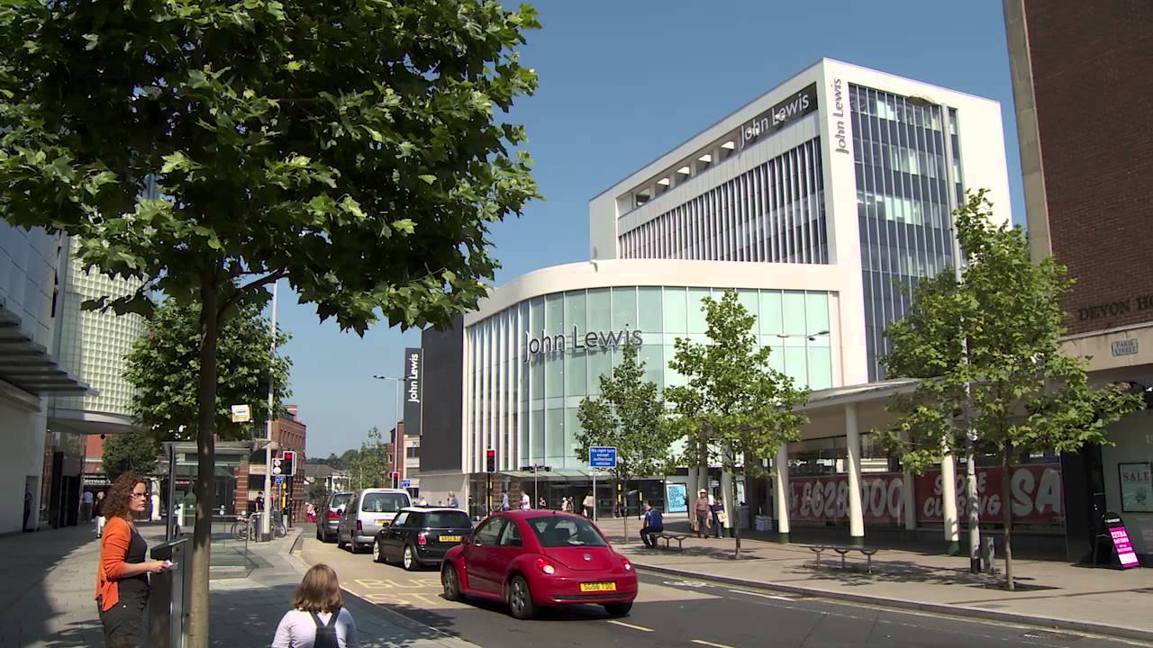 John Lewis Exeter - cladding by Carea - YouTube