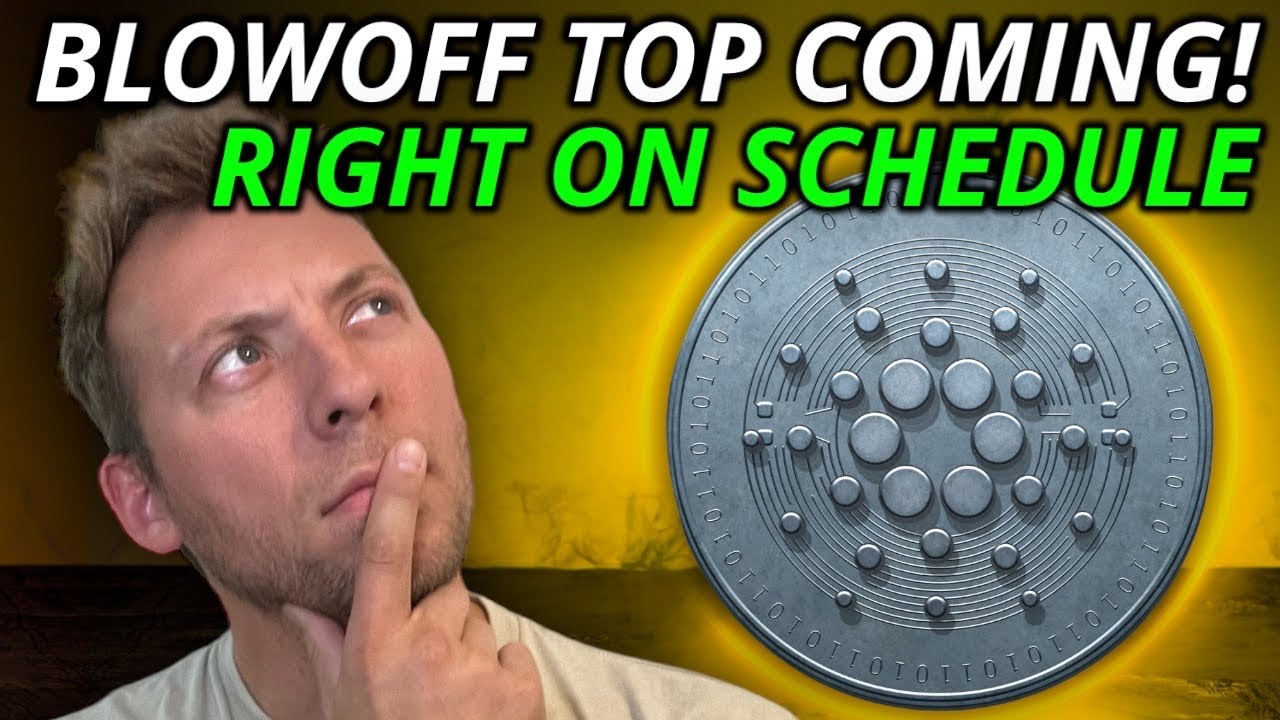 CARDANO ADA - BLOW OFF TOP COMING!!! RIGHT ON SCHEDULE! - YouTube