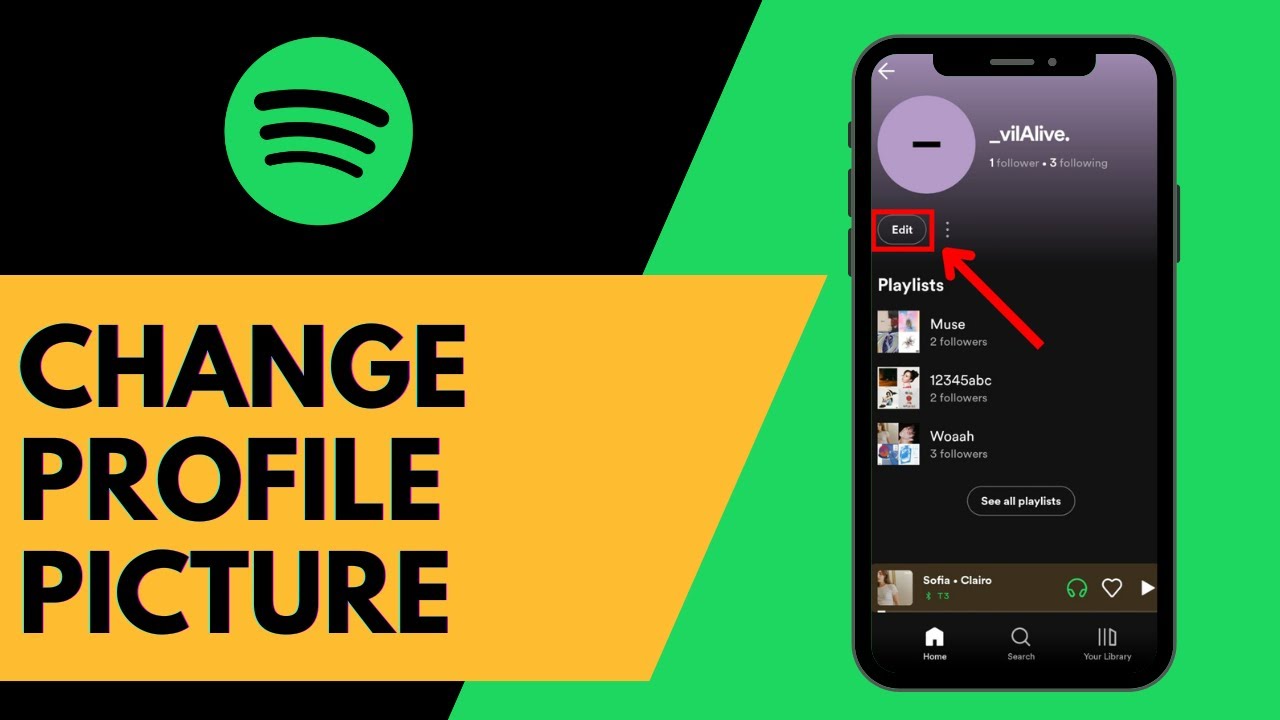 How To Change Spotify Profile Picture (Quick Guide) - YouTube