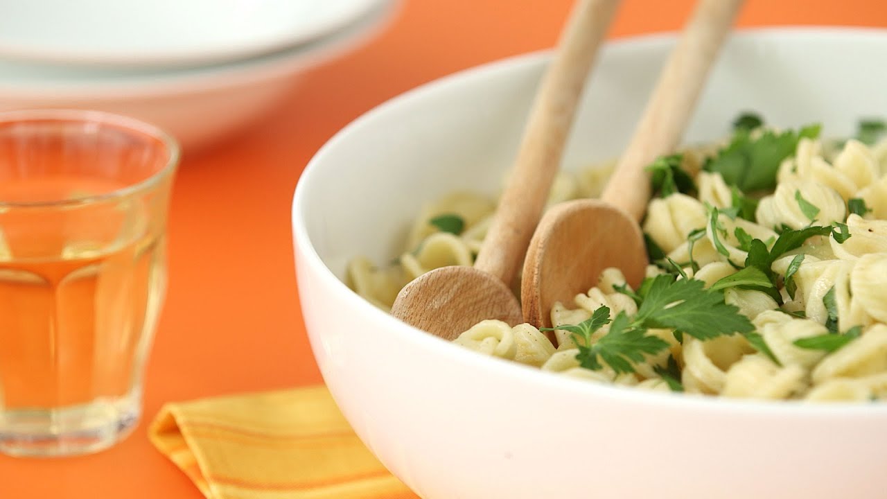 Fresh Herb Pasta Salad - Martha Stewart - YouTube