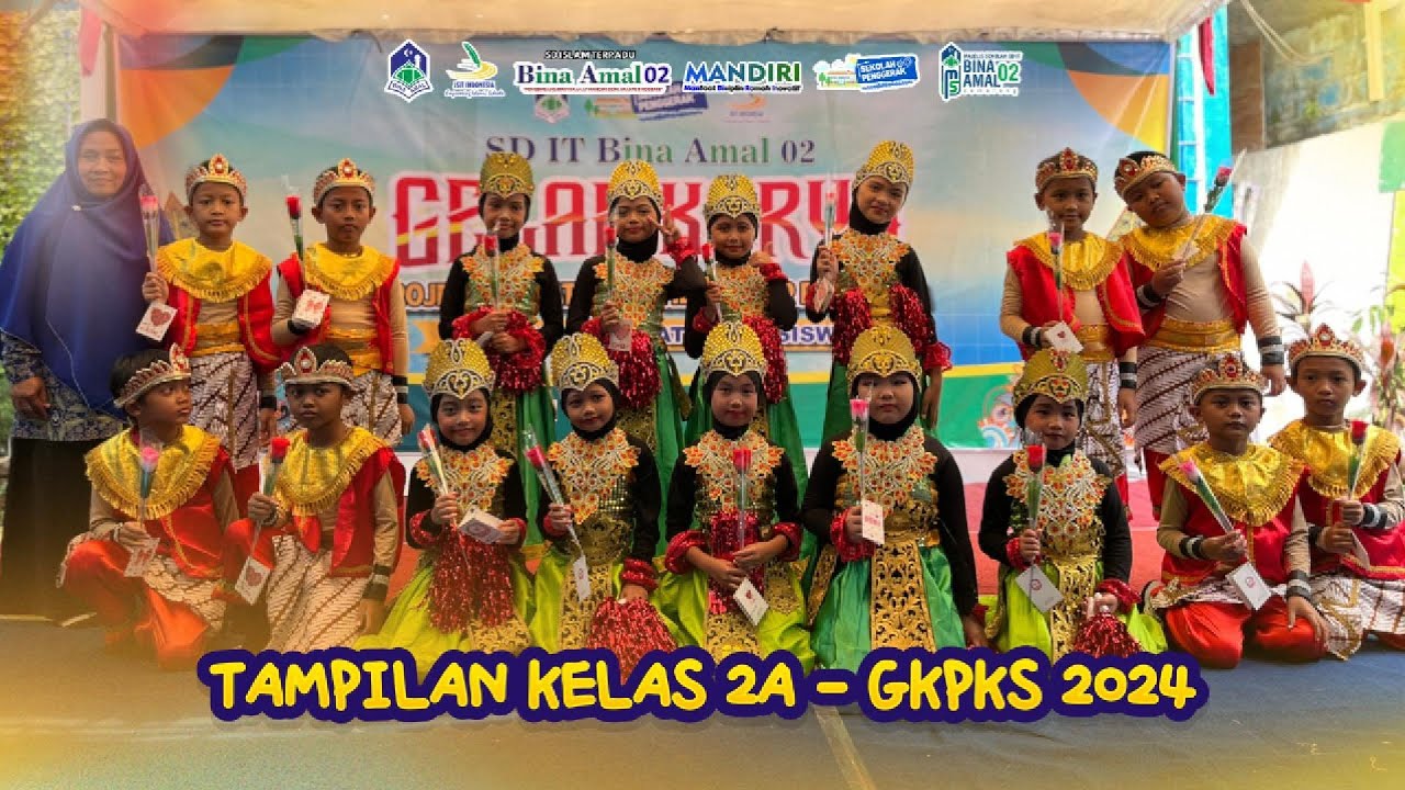 Penampilan Kelas 2A Gelar Karya - Tari Tradisonal "Gebyok Anting Anting ...
