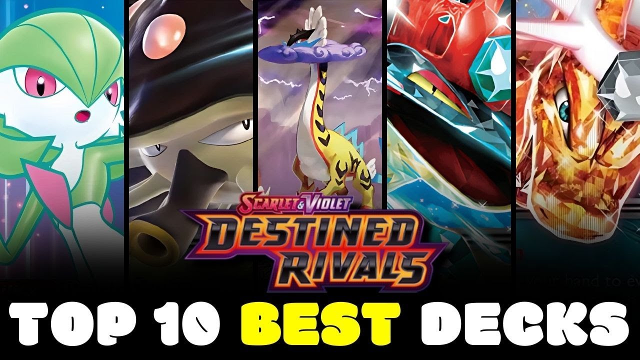Top 10 Pokemon Decks | Destined Rivals July 2025 - YouTube