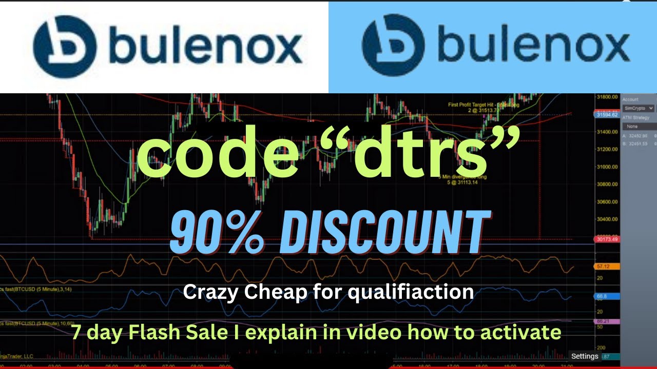 Prop Traders Alert Bulenox 90% Discount Code and setup. 1 Week Flash ...