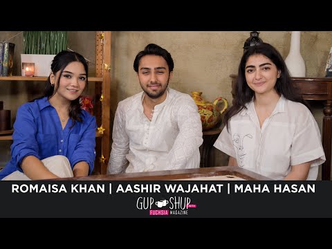 Romaisa Khan, Ashir Wajahat, Maha Hasan | Carrom Board | Chand Tara | Gup Shup with FUCHSIA