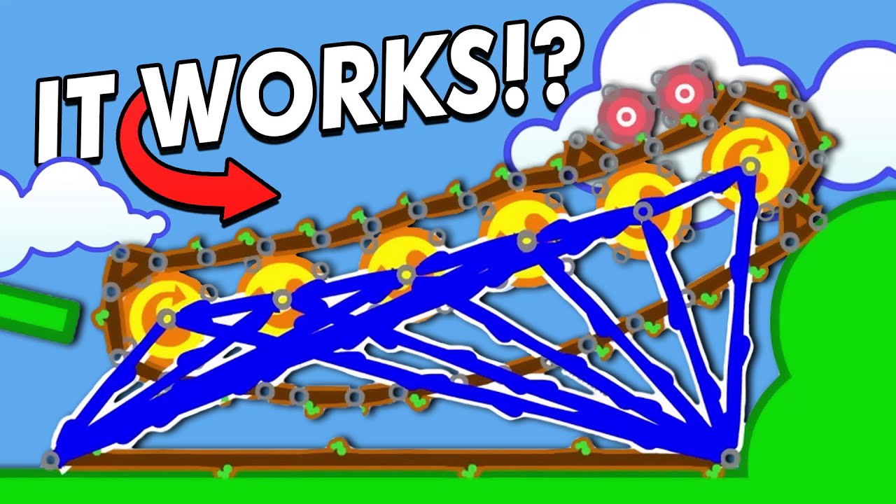 Building INSANE Machines to Reach the Goal (Fantastic Contraption ...