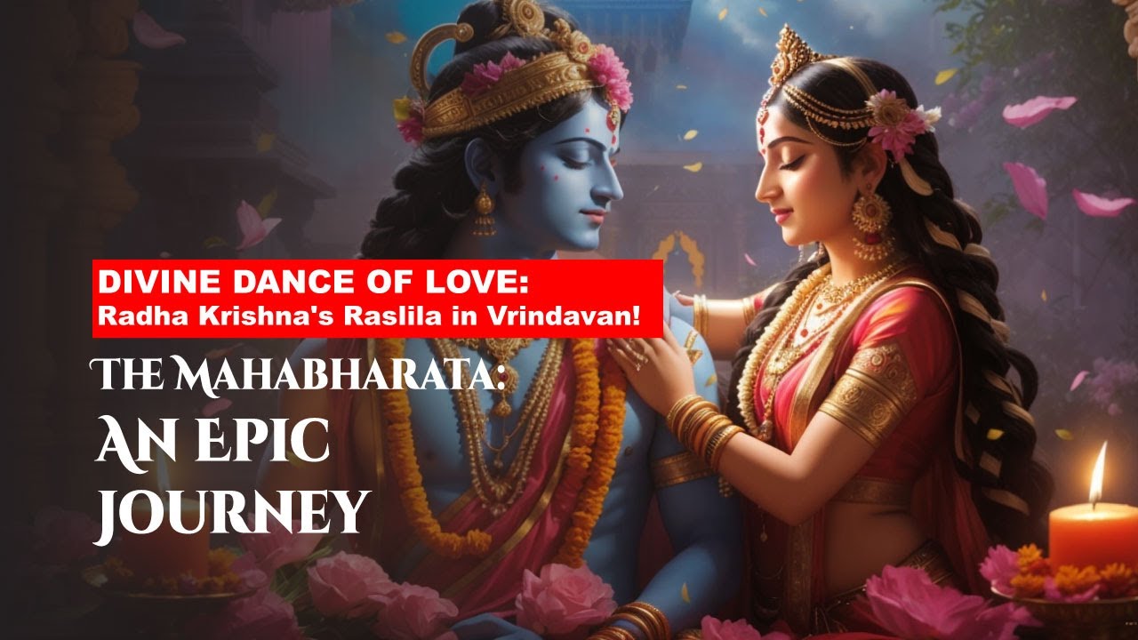 🌹 Divine Dance of Love: Radha Krishna's Raslila in Vrindavan! - YouTube