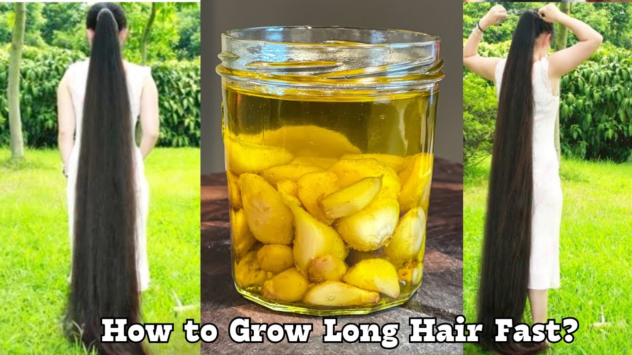 Homemade Garlic Hair Oil for Double Hair Growth - Garlic Hair Oil to ...