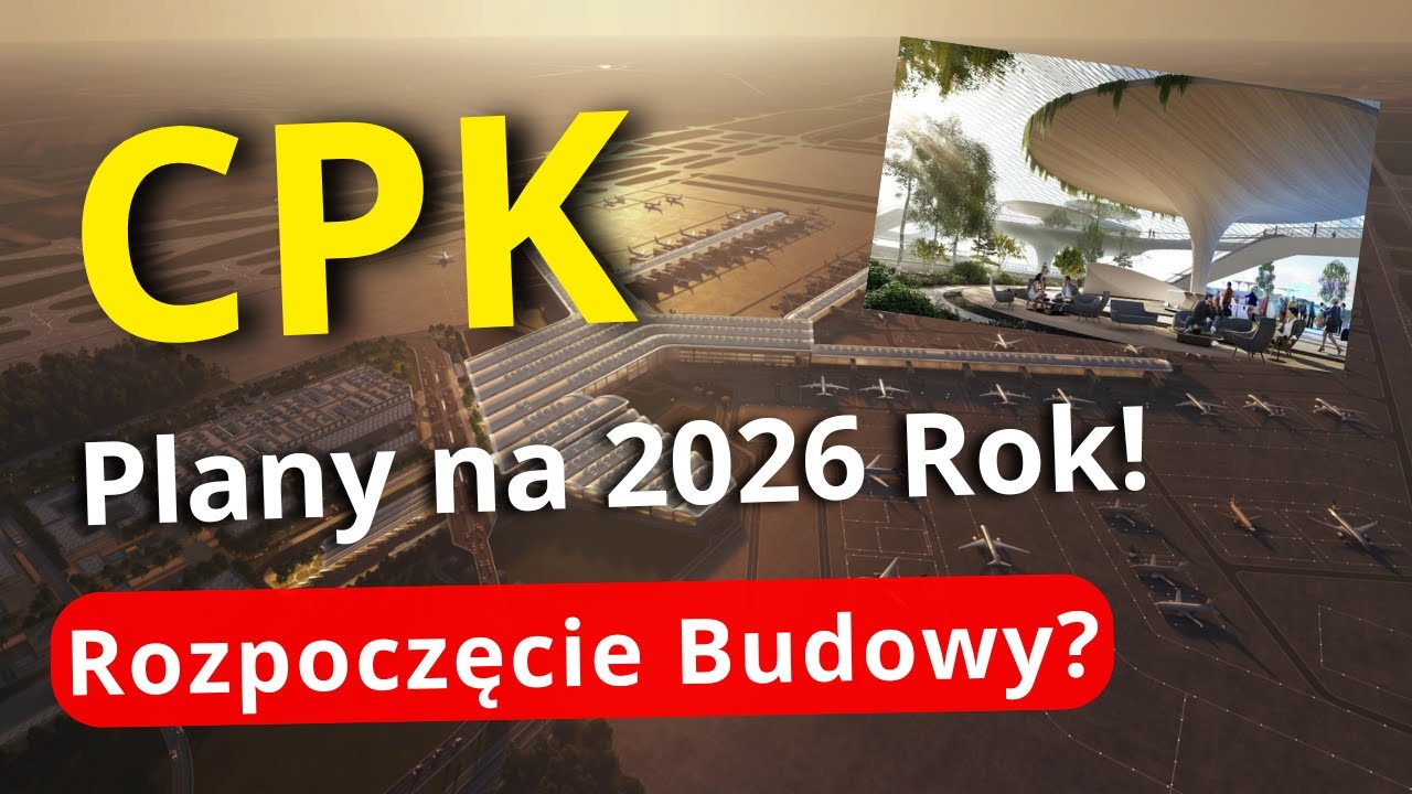CPK (Port Polska) Ogłasza Plany na 2026 Rok! Nowe Przetargi, Podpisanie ...