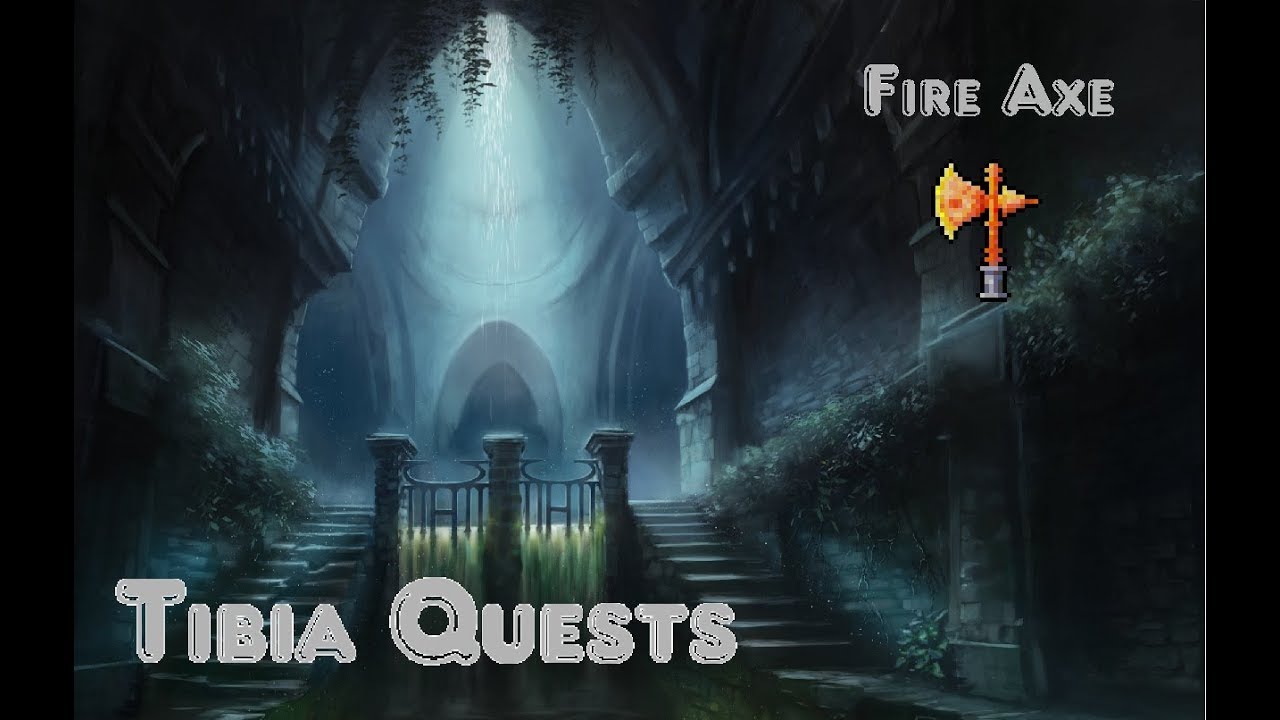 Tibia Quests - Fire Axe - YouTube