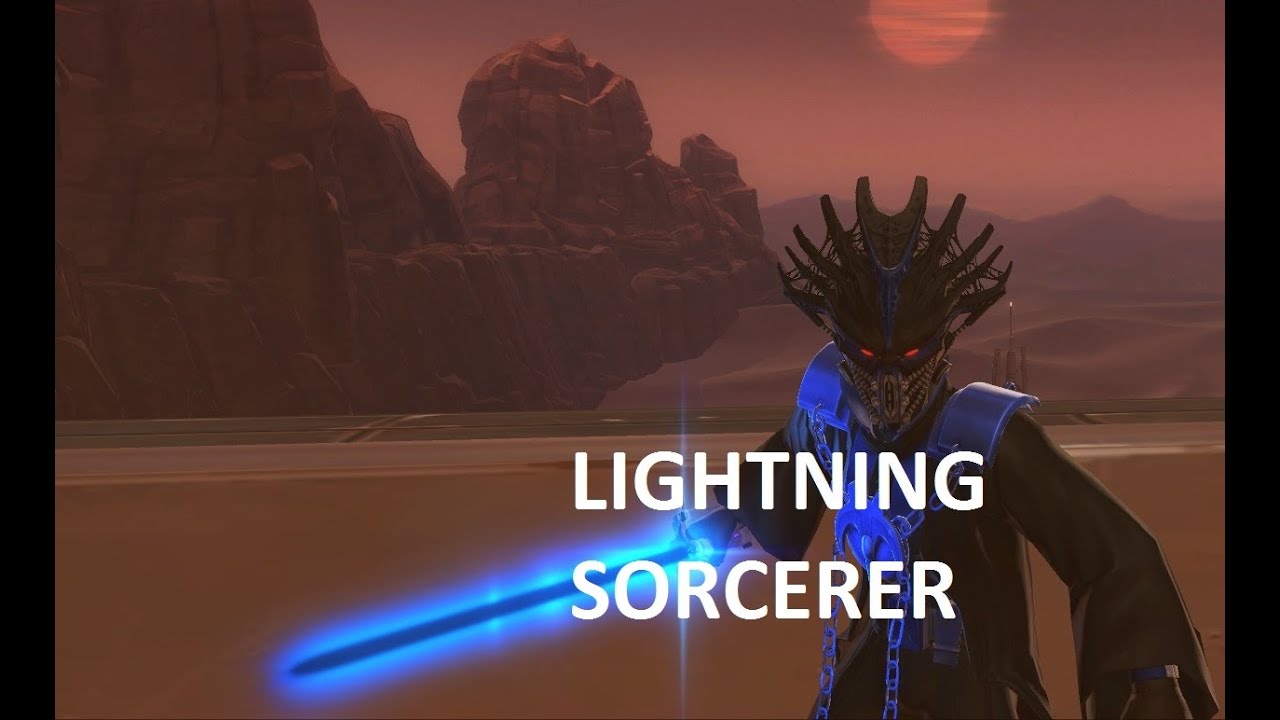 SWTOR 3.3 Lightning Sorcerer PVP Commentary #13 - YouTube