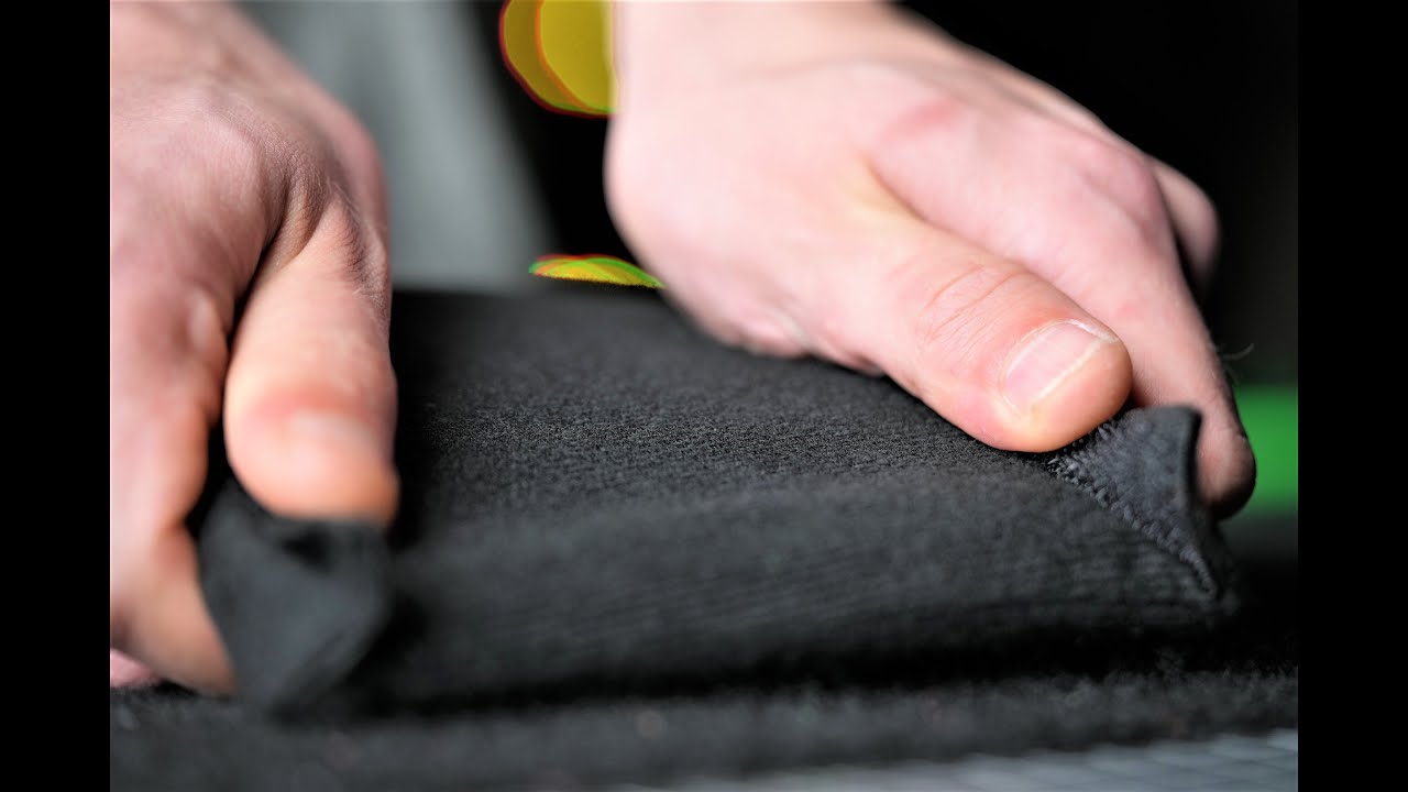 BLACK VELCRO FROM TABLE RIP | ASMR CRUNCHY VELCRO - YouTube