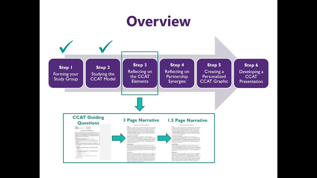 Video 4 Overview of Step 3 Reflecting on the CCAT Elements - YouTube