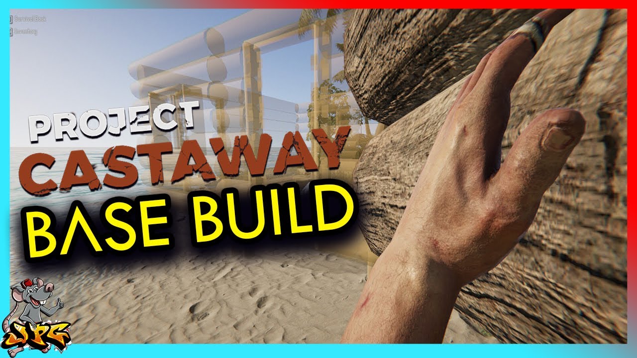 BUILDING A BASE On A Dangerous Tropical Island...Project Castaway ...