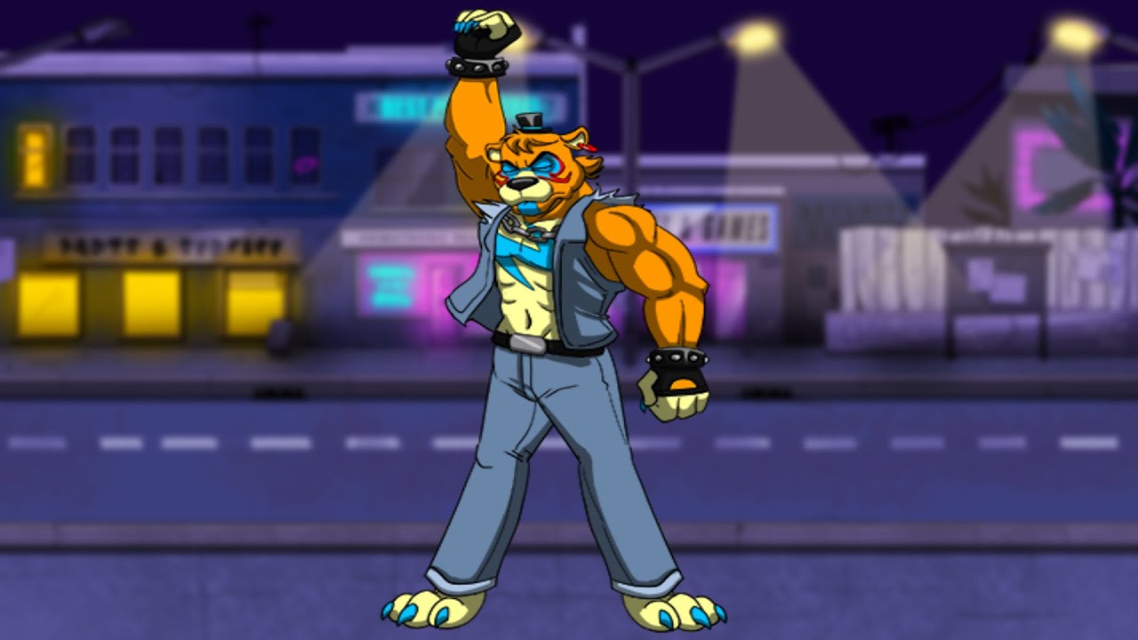 Security Breach Fury's Rage - Glamrock Freddy Playthrough - YouTube