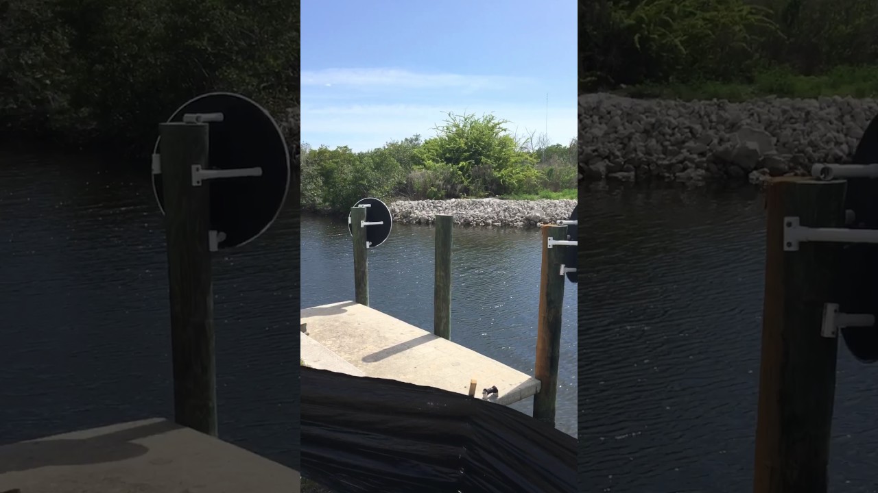 Burnt Store Isles channel exit - YouTube