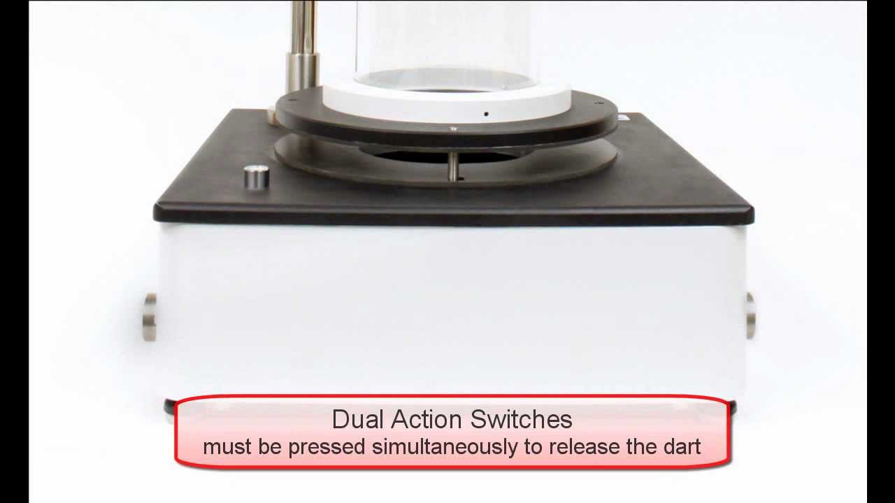 Dart Drop Impact Tester - ASTM D1709 - YouTube
