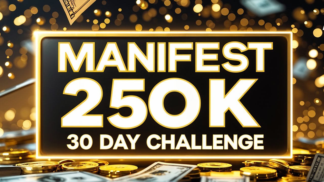 30 Day $250,000 Manifestation Challenge 🔥 Day 05 | Visualize the $250K ...