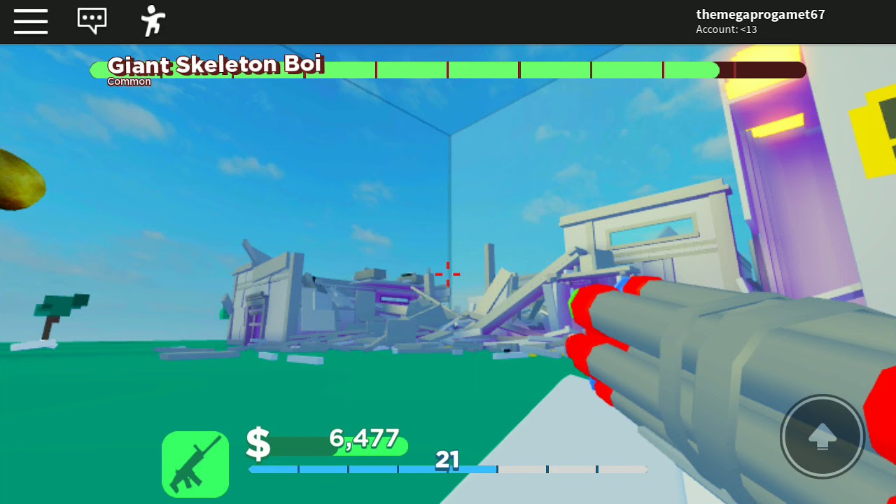 i play roblox gaint simulator(3) - YouTube