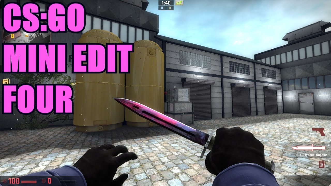 [CS:GO] Mini Edit 4 | 1 VS 4 Awp Clutch !!! - YouTube