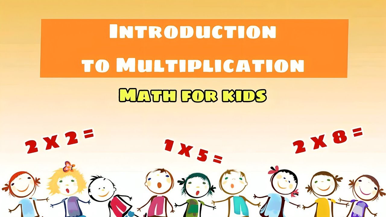 Multiplication for kids| Math for kids | Introduction #kids #learn # ...