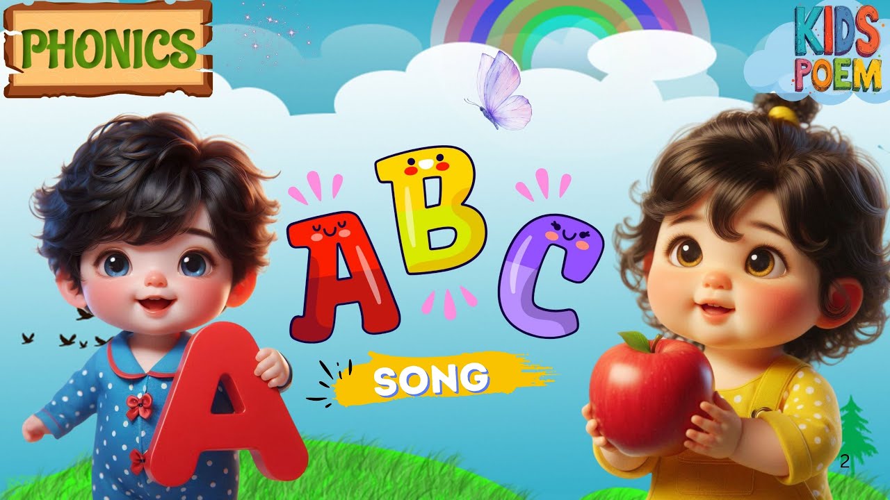 ABC PHONIC SONG | A for Apple | Foodie ABC Song | A Fun & Yummy ...