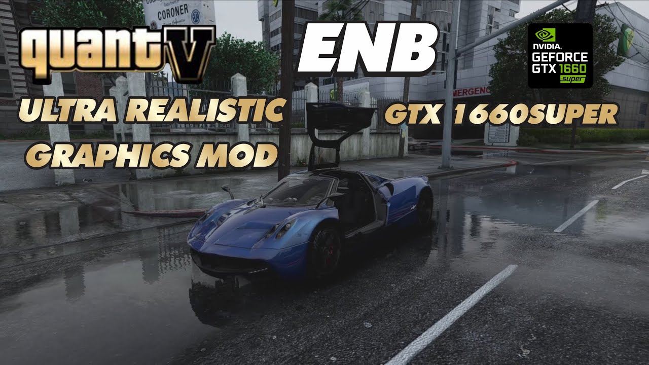 GTA 5 [QuantV + ENB] Ultra Realistic Graphics Mod Gameplay On GTX ...