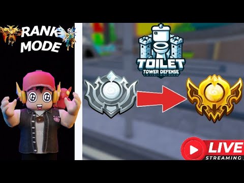 I try to rank up to gold in Toilet Tower Defense - YouTube
