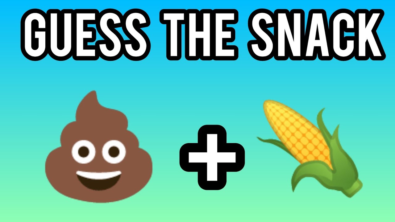 Guess The Snack By Emoji | Emoji Challenge - YouTube