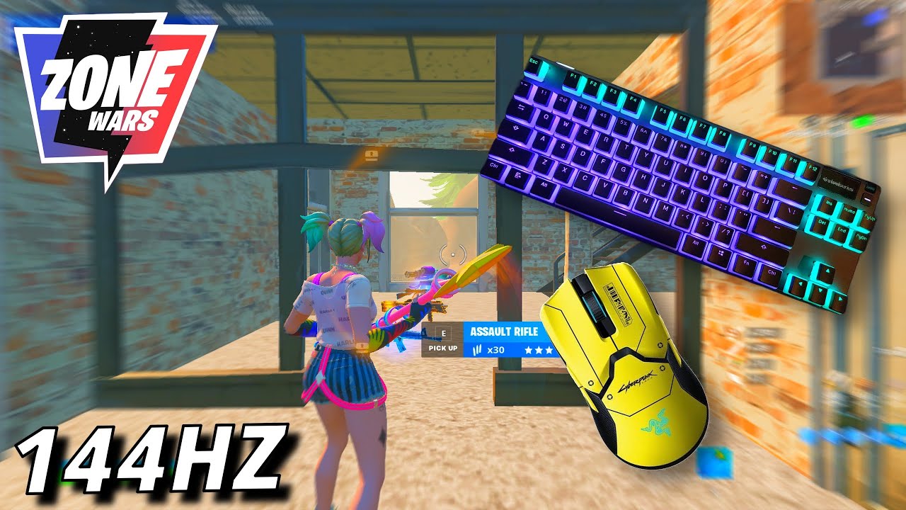 Steelseries Apex Pro TKL ASMR Chill😴Satisfying Tilted Zone Wars ...