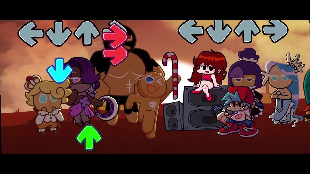 FNF vs GingerBrave SUGAR RUSH #FridayNightFunkin #FNF tiktok cookie run ...