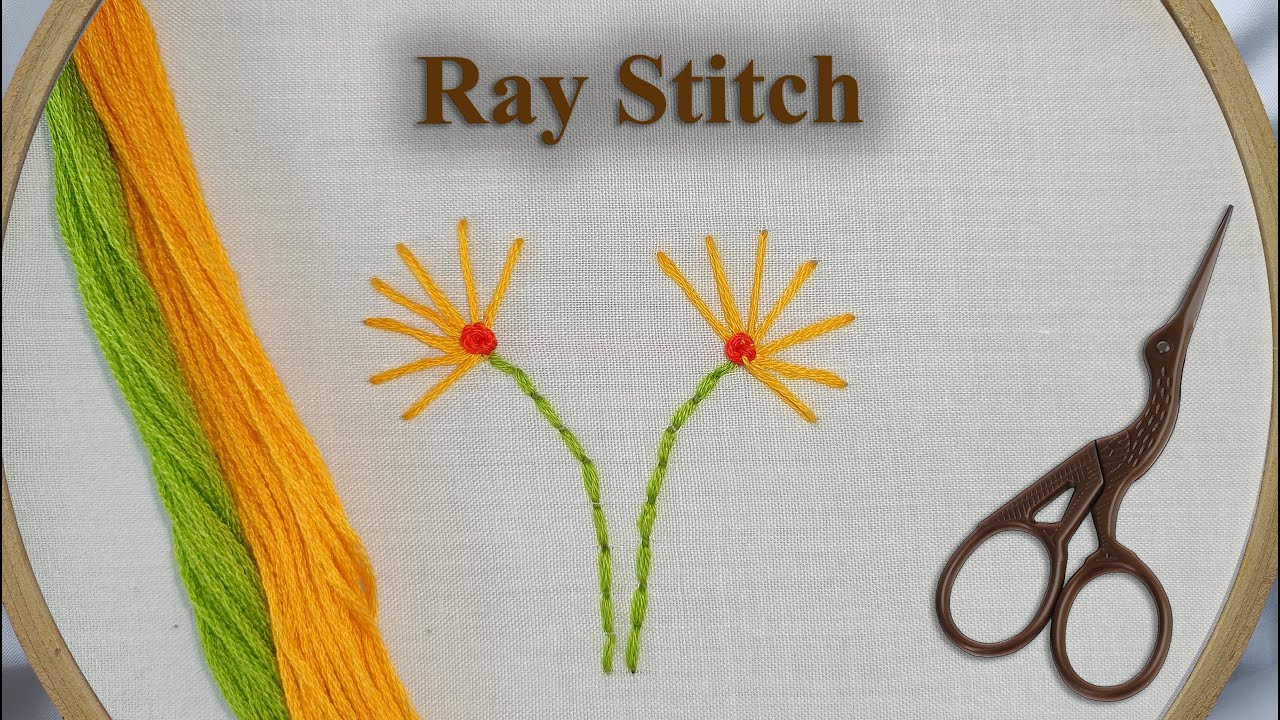 Ray Stitch | SY Embroidery - YouTube