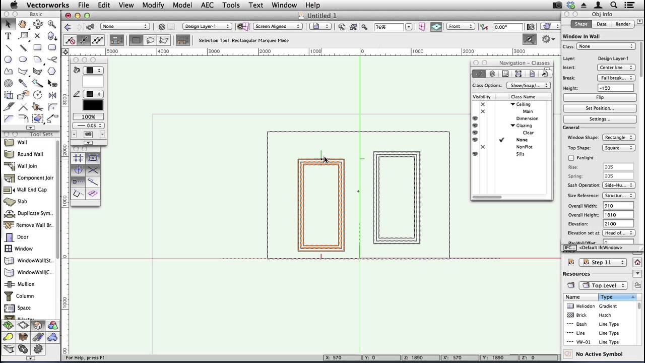 podcast162 - Setting Window Heights in Vectorworks - YouTube