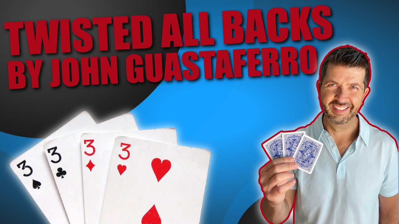Twisted All Backs by John Guastaferro | Four Of A Kind Card Magic - YouTube